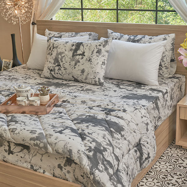 Bleach Dripping Duvet Cover – ELLE DECOR Home Collection